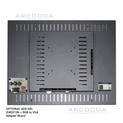 20.1 inch 4:3 Ratio Arcade LCD Monitor 1...