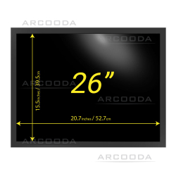 26 inch 4:3 Ratio Arcade LCD Monitor 15k...